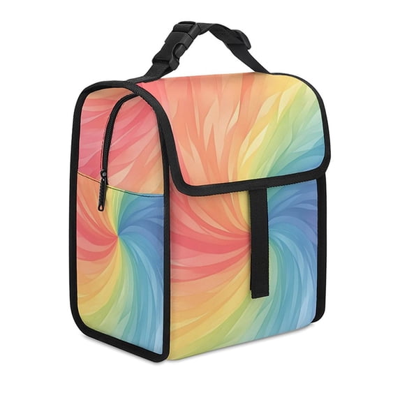 8.3×9.8in Insulated Lunch Bag Leak-Proof And Easy To Clean Zipper ...