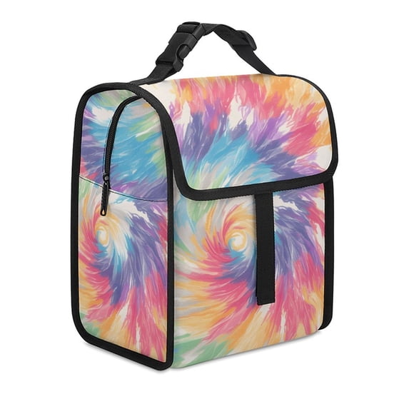 8.3×9.8in Insulated Lunch Bag Leak-Proof And Easy To Clean Zipper ...