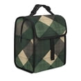 8.3×9.8in Insulated Lunch Bag Leak-Proof And Easy To Clean Zipper ...
