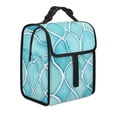 8.3×9.8in Insulated Lunch Bag Leak-Proof And Easy To Clean Zipper ...