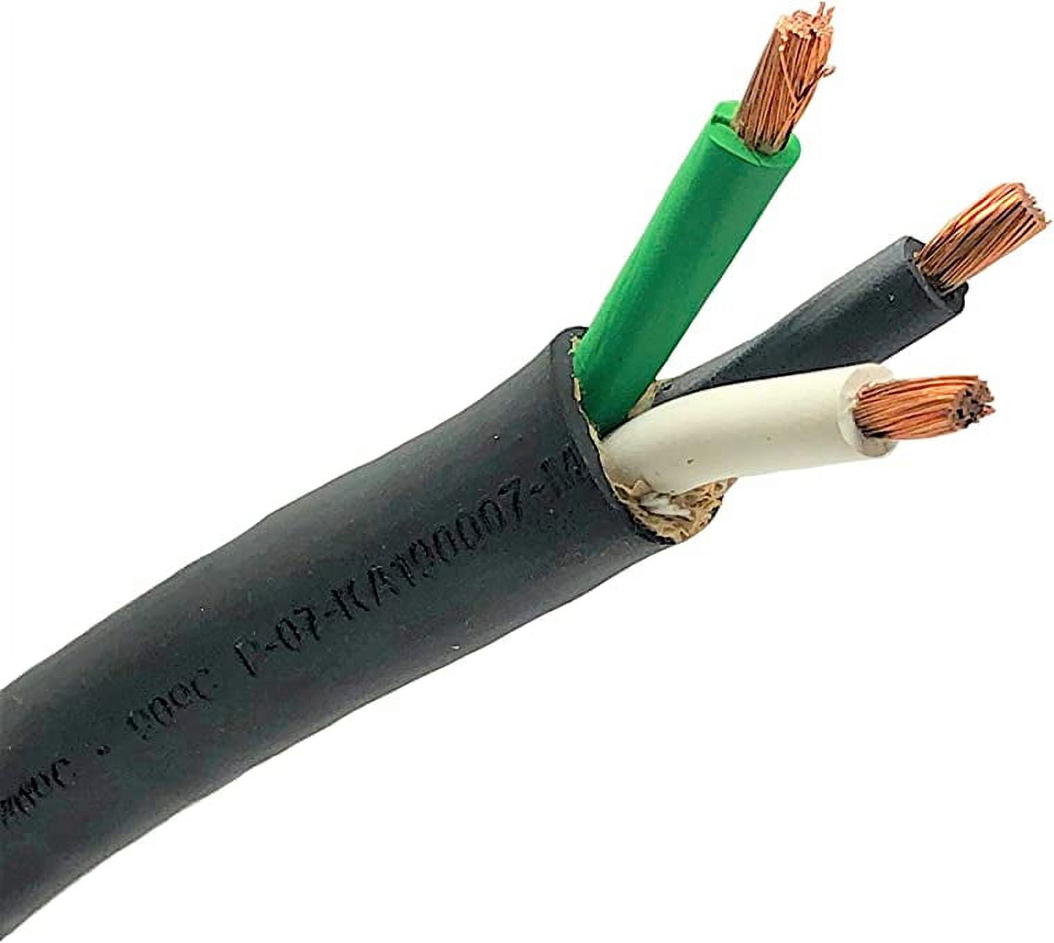8/3 Gauge SOOW Cable 30 Feet - Walmart.com