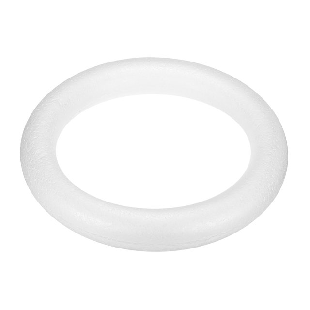 8.3 Inch Foam Wreath Forms Round Craft Rings for DIY Art Crafts Pack of ...