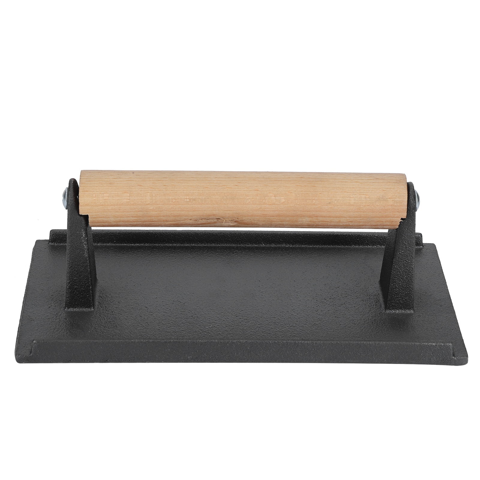 8.3 Inches Cast Iron Grill Press, Steak Bacon Weight Press Barbecue ...