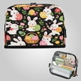 8.3"x5.9" Large-Capacity Multi-Pocket Vertical Pencil Case Cute Spring ...