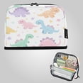 8.3"x5.9" Large-Capacity Multi-Pocket Vertical Pencil Case Pastel Tone ...