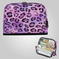 8.3"x5.9" Large-Capacity Multi-Pocket Vertical Pencil Case Sparkle Pink ...
