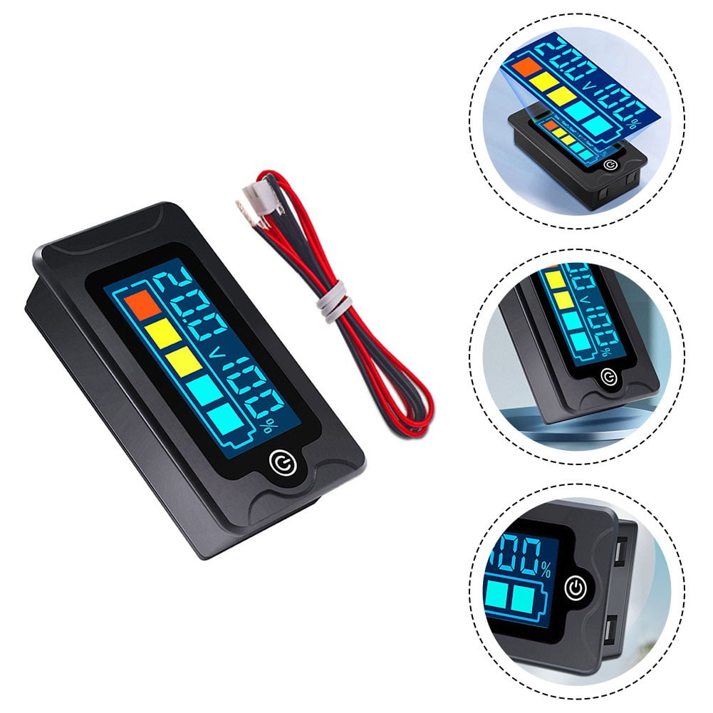 8-300V Battery Meter For Rv Battery Capacity Voltmeter For Various ...