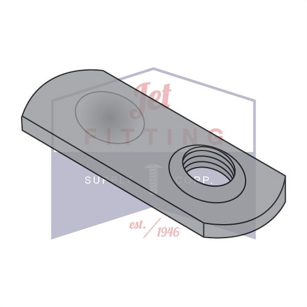 8-32 Spot Weld Nuts | Thin Target Area | Offset Hole | Low Carbon Steel ...
