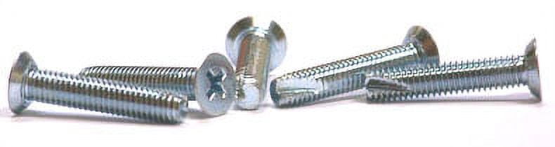 8-32 x 1/2" Type 23 Thread Cutting Screws / Phillips / Flat Undercut ...