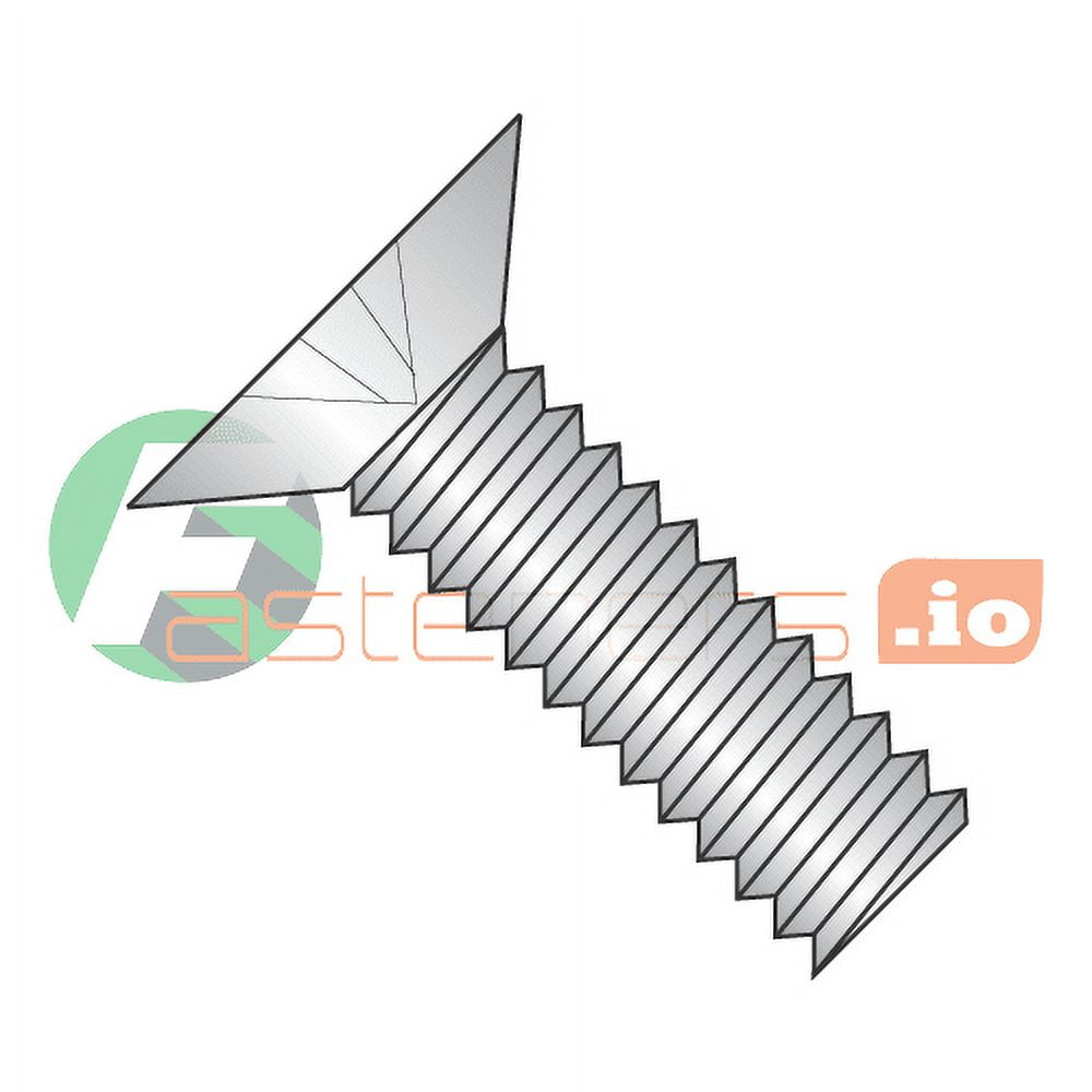 8-32 x 3/4" Machine Screws / Phillips / Flat 100 Head / 18-8 Stainless ...