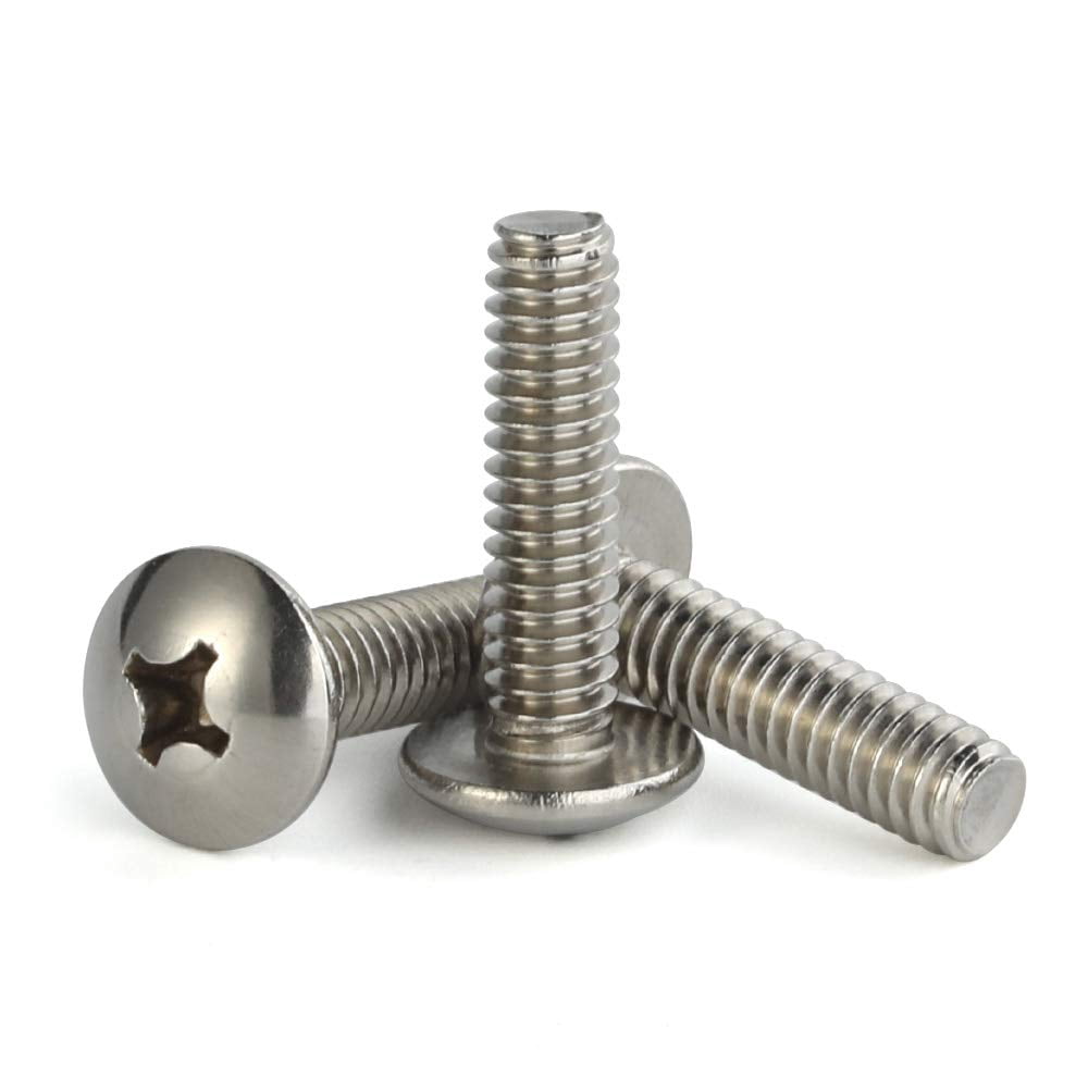 #8-32 x 3/4" Truss Head Machine Screws, Full Thread, 18-8 Stainless ...