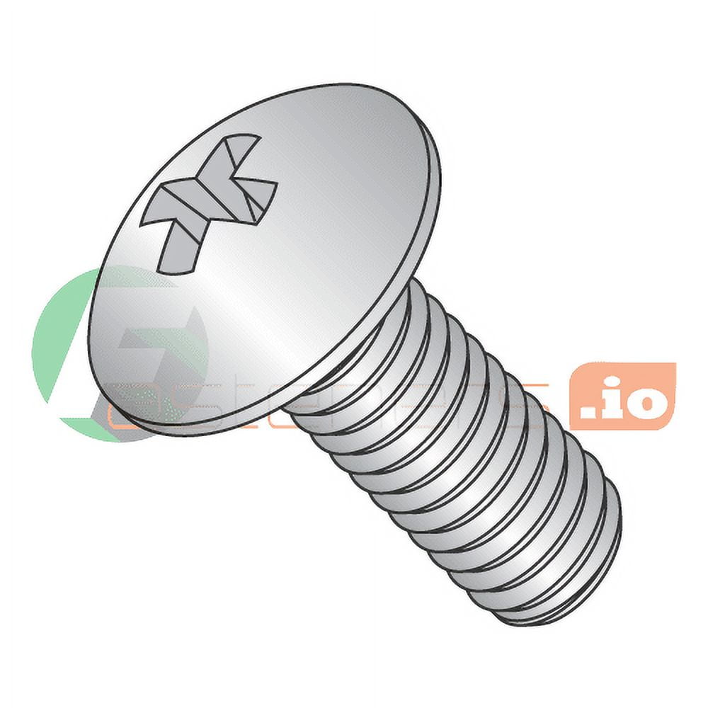 8-32 x 5/8" Machine Screws / Phillips / Truss Head / 18-8 Stainless ...