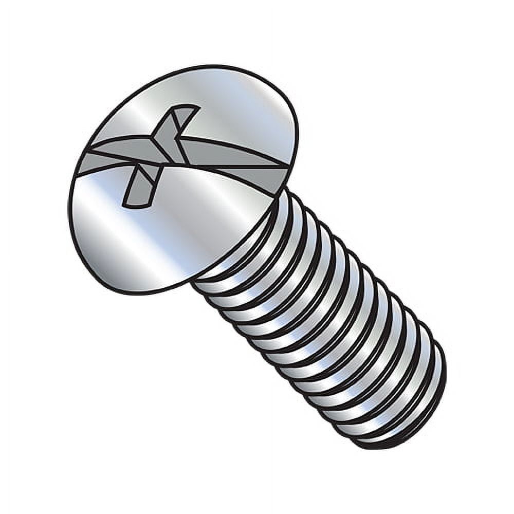 8-32X1 Combination (Phil/Slotted) Round Head Fully Threaded Machine ...