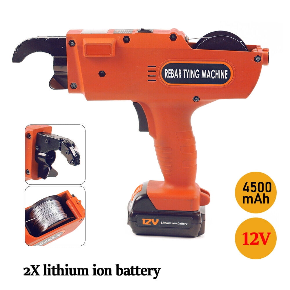 8-34mm Automatic Rebar Tier Handheld Tying Steel Strapping Binding Tool ...