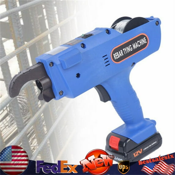 8-34mm Handheld Rebar Tie Gun Tier Machine Automatic Steel Bar Tying Tool & Wire - Walmart.com