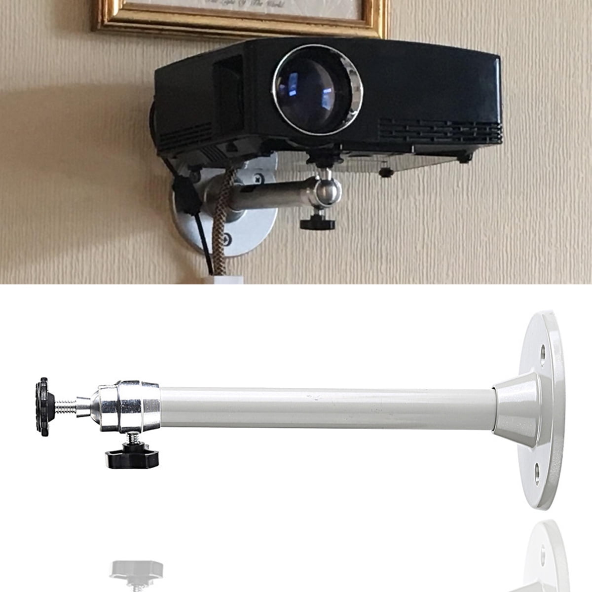8.3inch Length Mini Projector Wall Ceiling Mount Hanger, Aluminium ...
