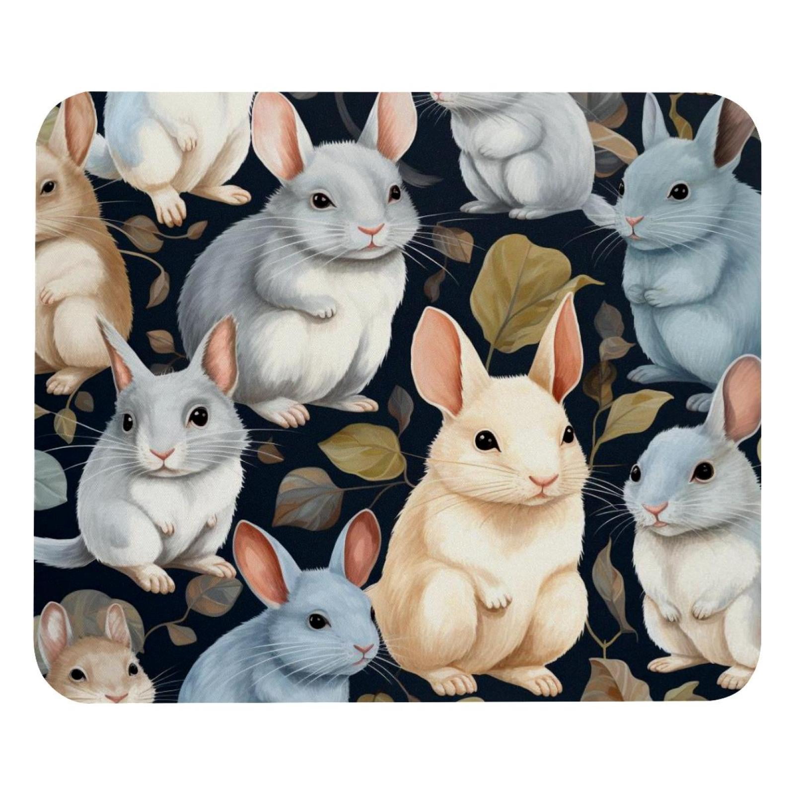 8.3x9.8 Inch Square Gaming Mouse Pad with Non-Slip Rubber Bottom ...