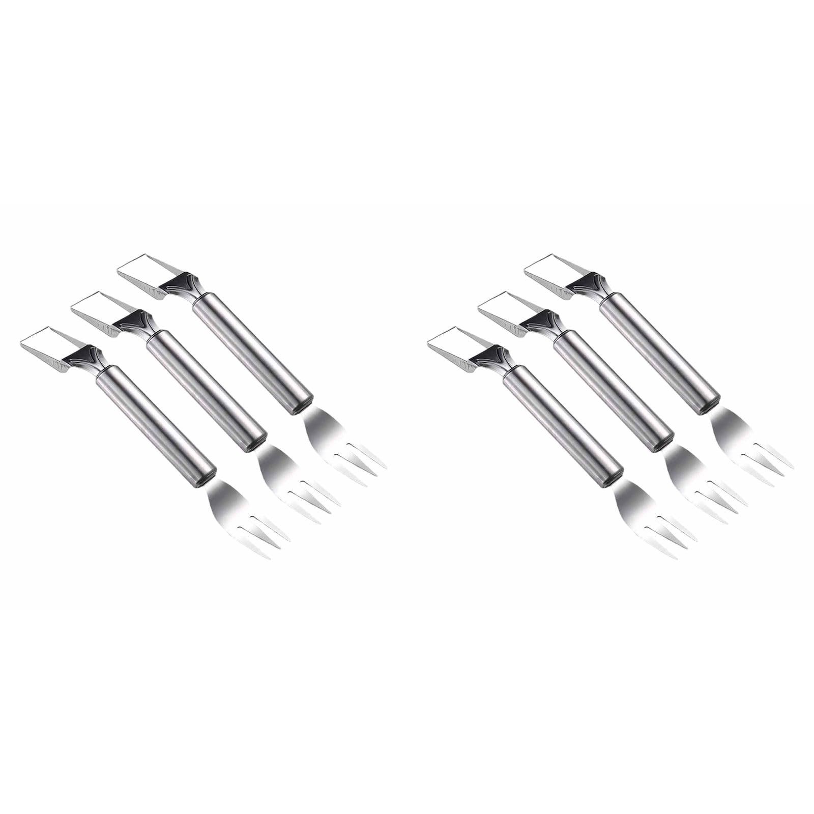 8.4*1" Watermelon Fork Slicer Cutter – 2-In-1 Stainless Steel Fruit ...