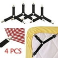 8/4/1pcs Triangle Bed Mattress Sheet Clips Grippers Straps Suspender ...