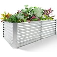 8×4×2 Ft Galvanized Raised Garden Bed Kit Galvanized Planter Raised Garden Boxes Outdoor Large