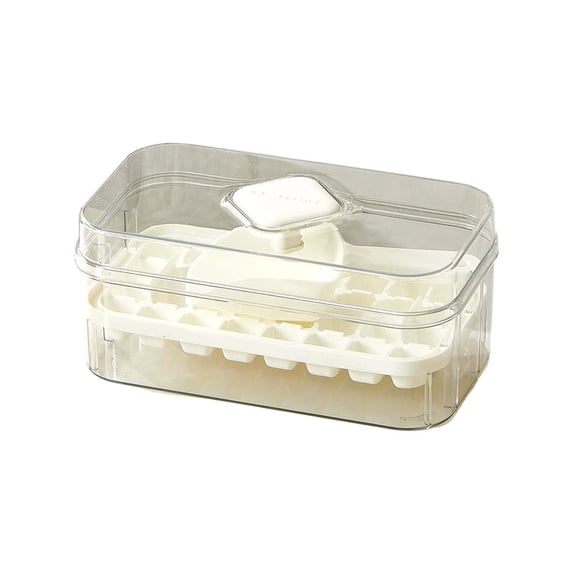 8.4*3.8*4.7" Ice Cube Trays with Lid â 2Pcs Food-Grade Silicone Ice ...