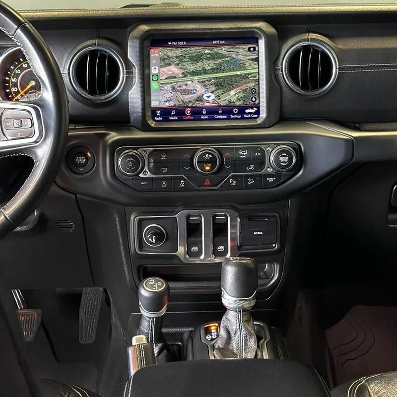 8.4" Car In-Dash Navigation Unit Touchscreen for Jeep Wrangler 2015 ...