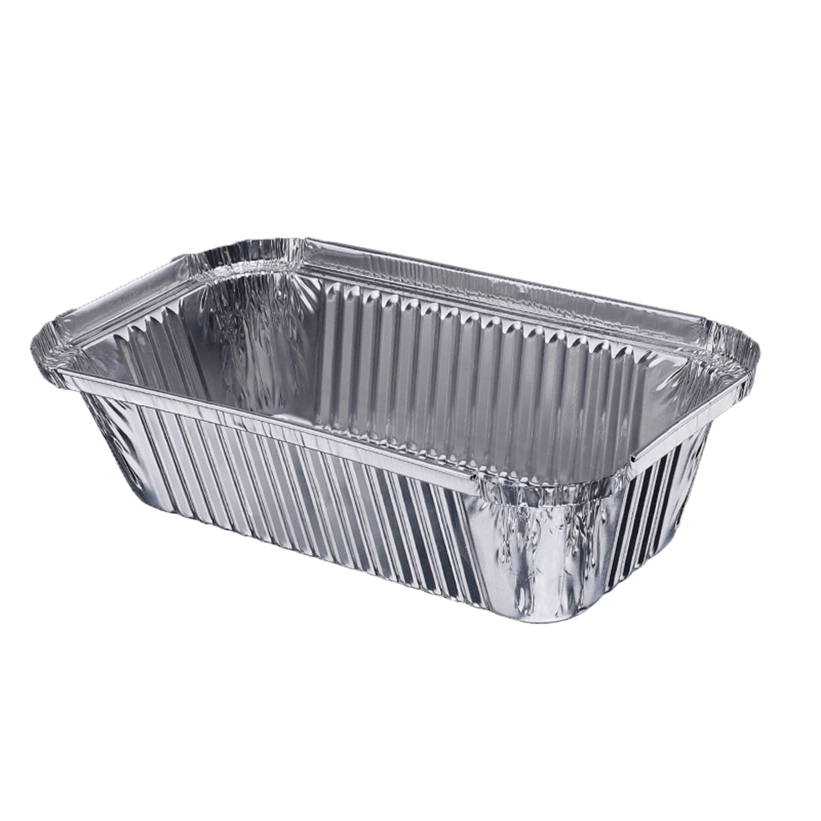 8"×4" Small Aluminum Pans Heavy Duty - Tin Foil Food Containers with ...