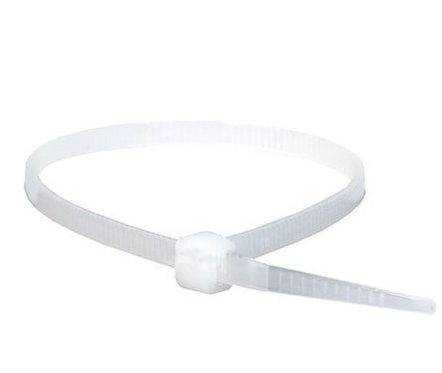 8", 40LB Capacity, UL Approved ZIP Cable Ties Made From 66 Nylon ...