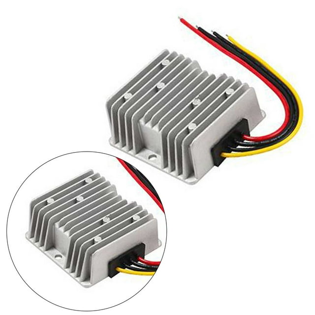 8-40V to 12V 10A DC Voltage Stabilizer Car Power Supply Regulator Waterproof - Walmart.com