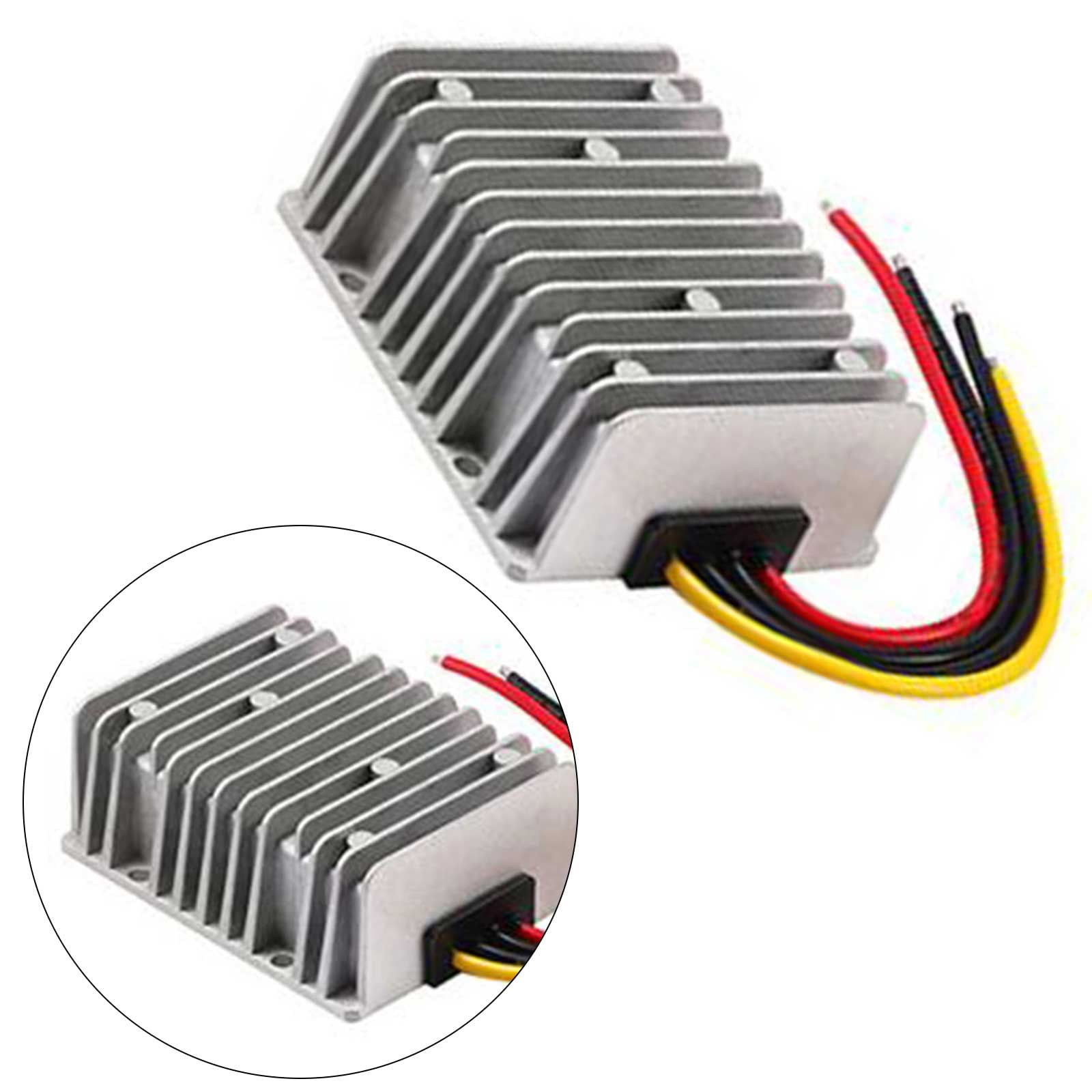 8-40V to 12V 20A DC Voltage Stabilizer Car Power Supply Regulator Waterproof - Walmart.com