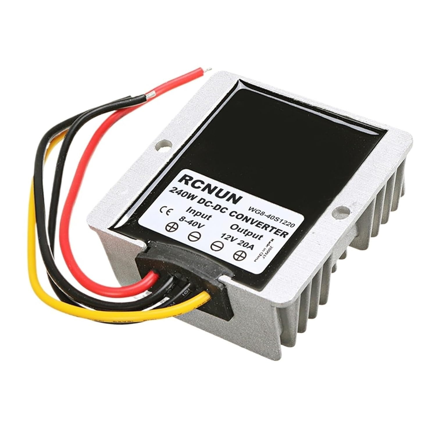 8-40V to 12V 3A 4A 6A 10A 15A 20A 25A 30A Automatic Buck-Boost DC DC Converter Regulator 12V ...