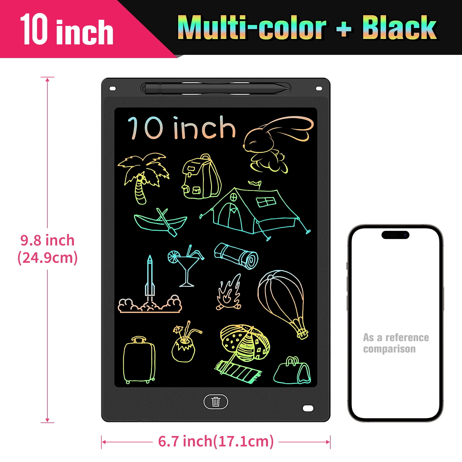 8.5/10/12 Inch LCD Writing Tablet Digital Drawing Tablet Handwriting Pads Portable Electronic ...