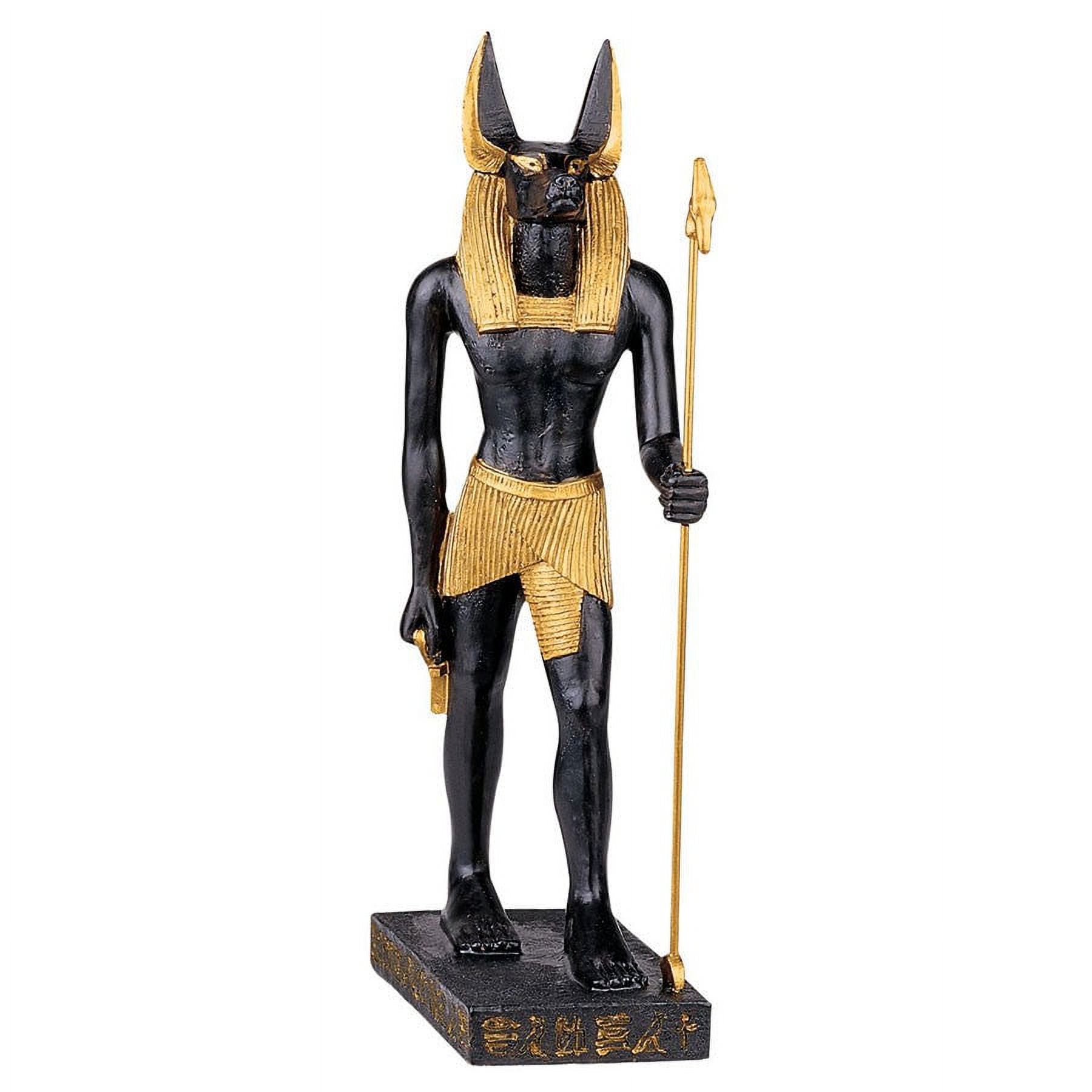 8.5" Ancient Egyptian Collectible Statue Anubis Jackal God Sculpture ...