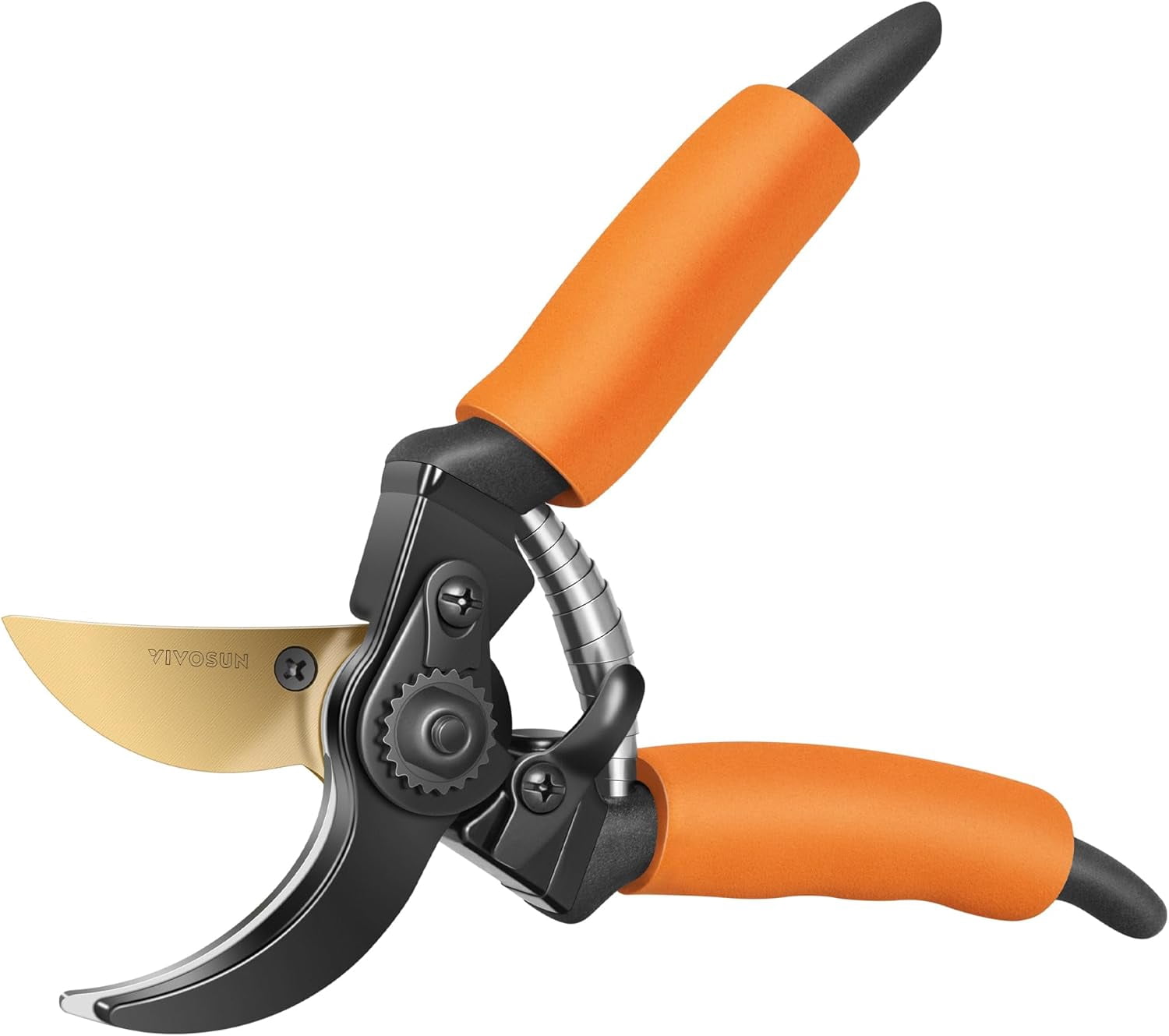 8.5" Bypass Pruning Shears for Gardening, Heavy-Duty Garden Scissors ...