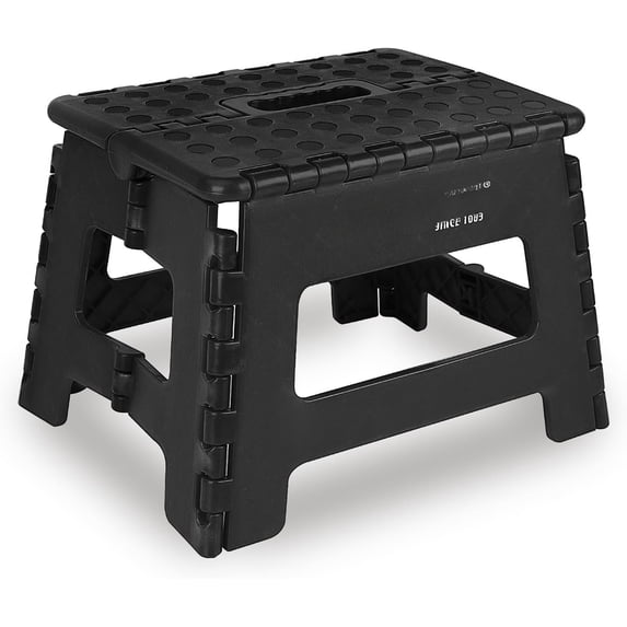 8.5" Folding Step Stool for and , Lightweight Heavy-Duty Portable ...