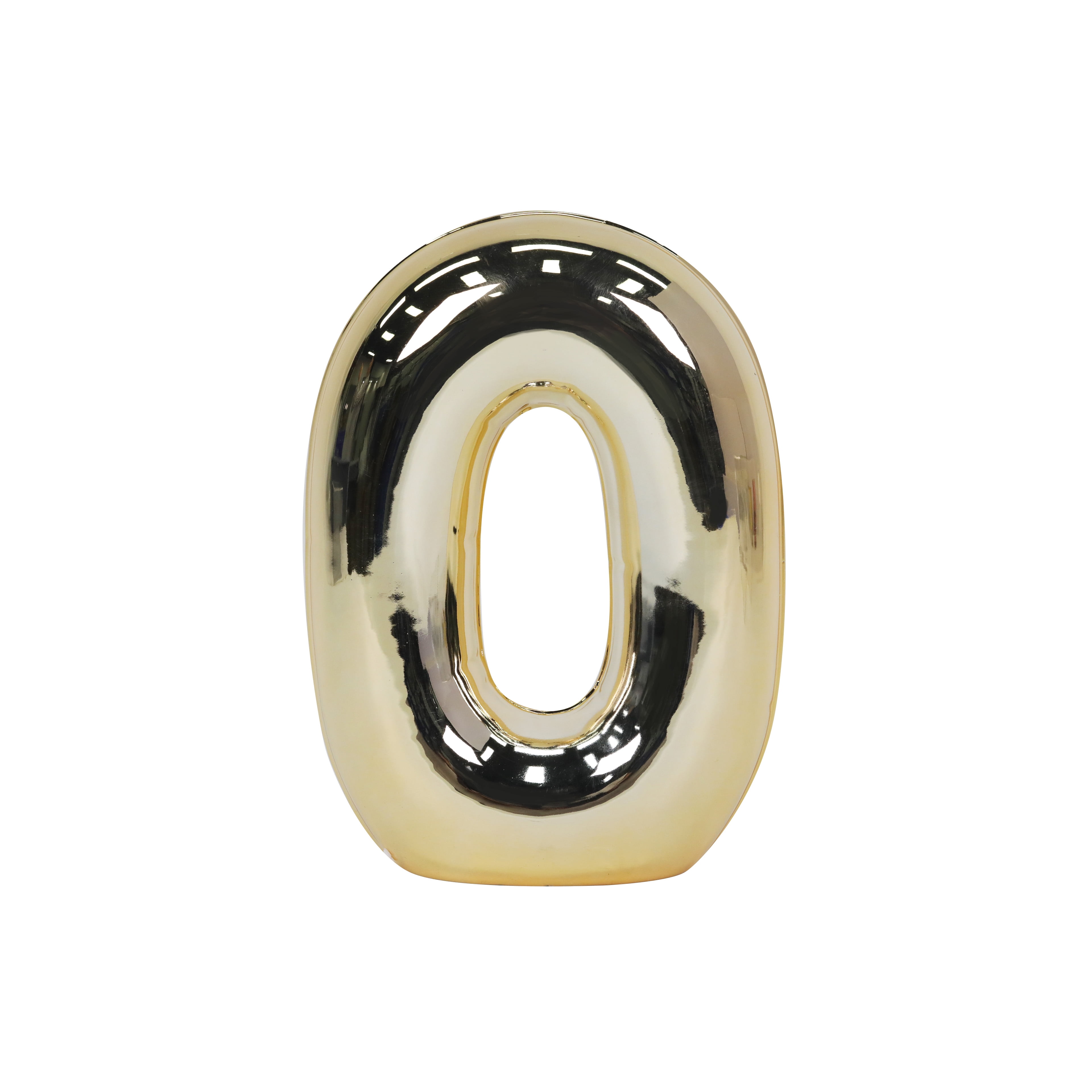 8.5" Gold Bubble Ceramic Monogram Letter by Ashland® - Spring Home ...