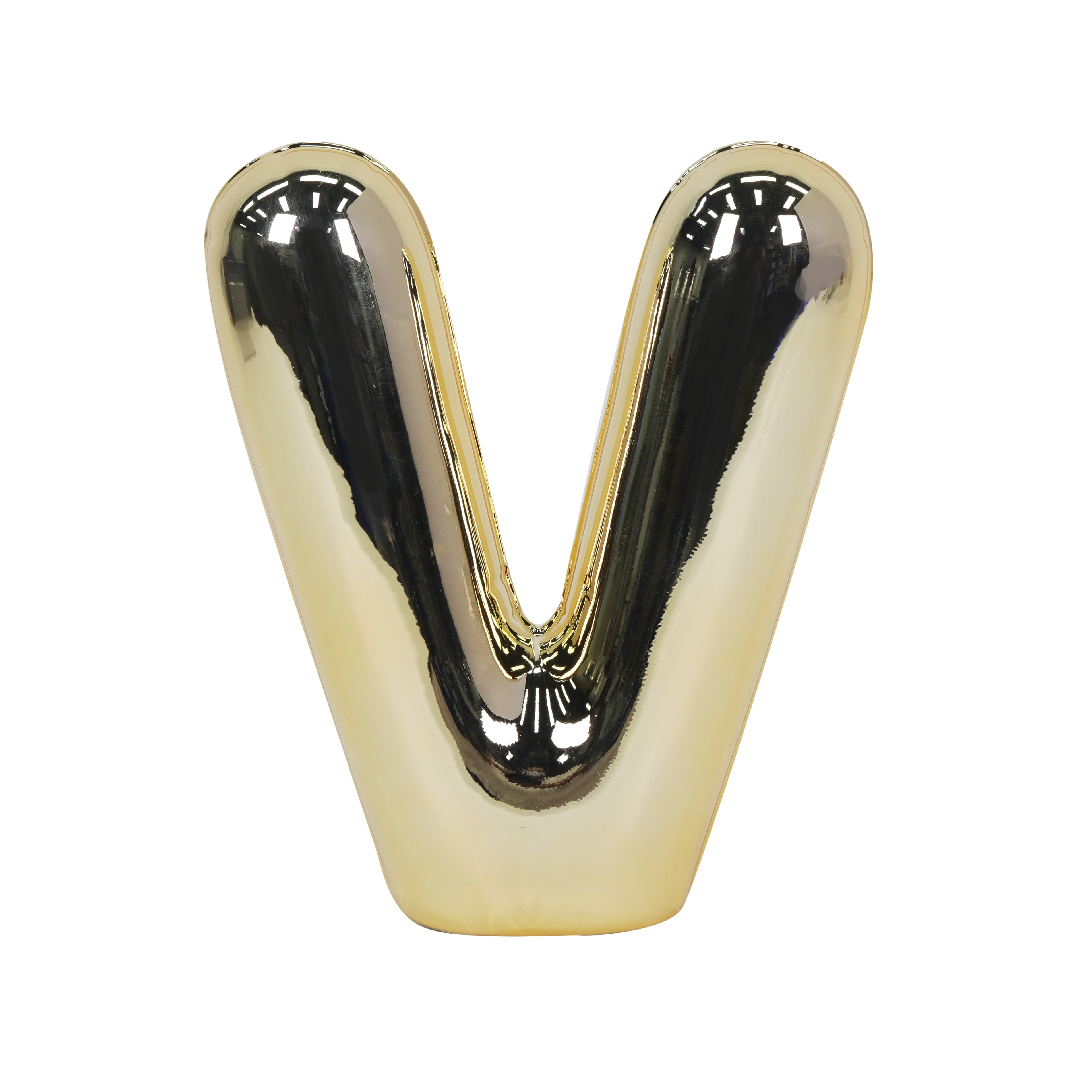 8.5" Gold Bubble Ceramic Monogram Letter by Ashland® - Spring Home ...