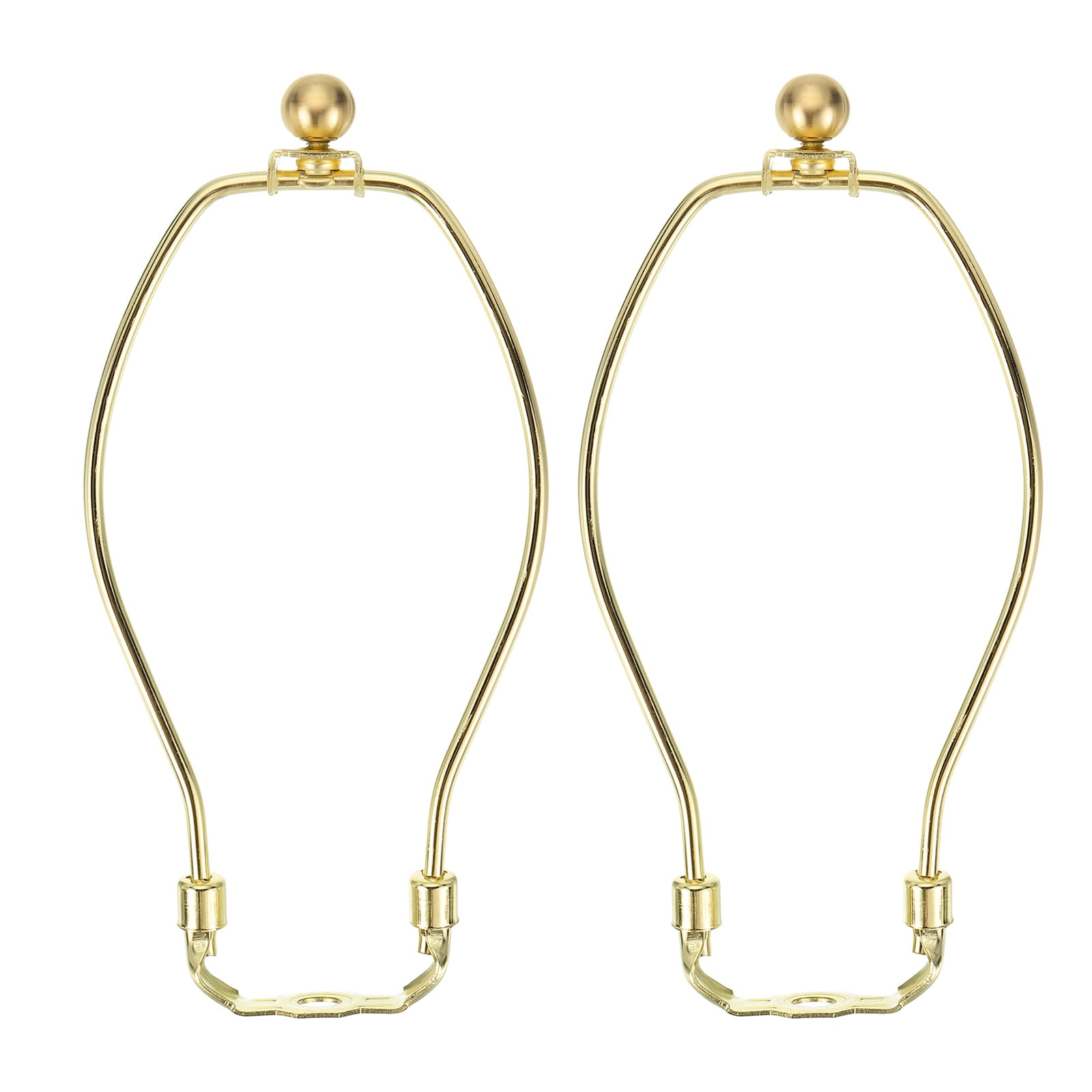 8.5 Inch Lamp Harp Kit with 17.5mm Solid Brass Ball Finial, 2 Set Heavy ...