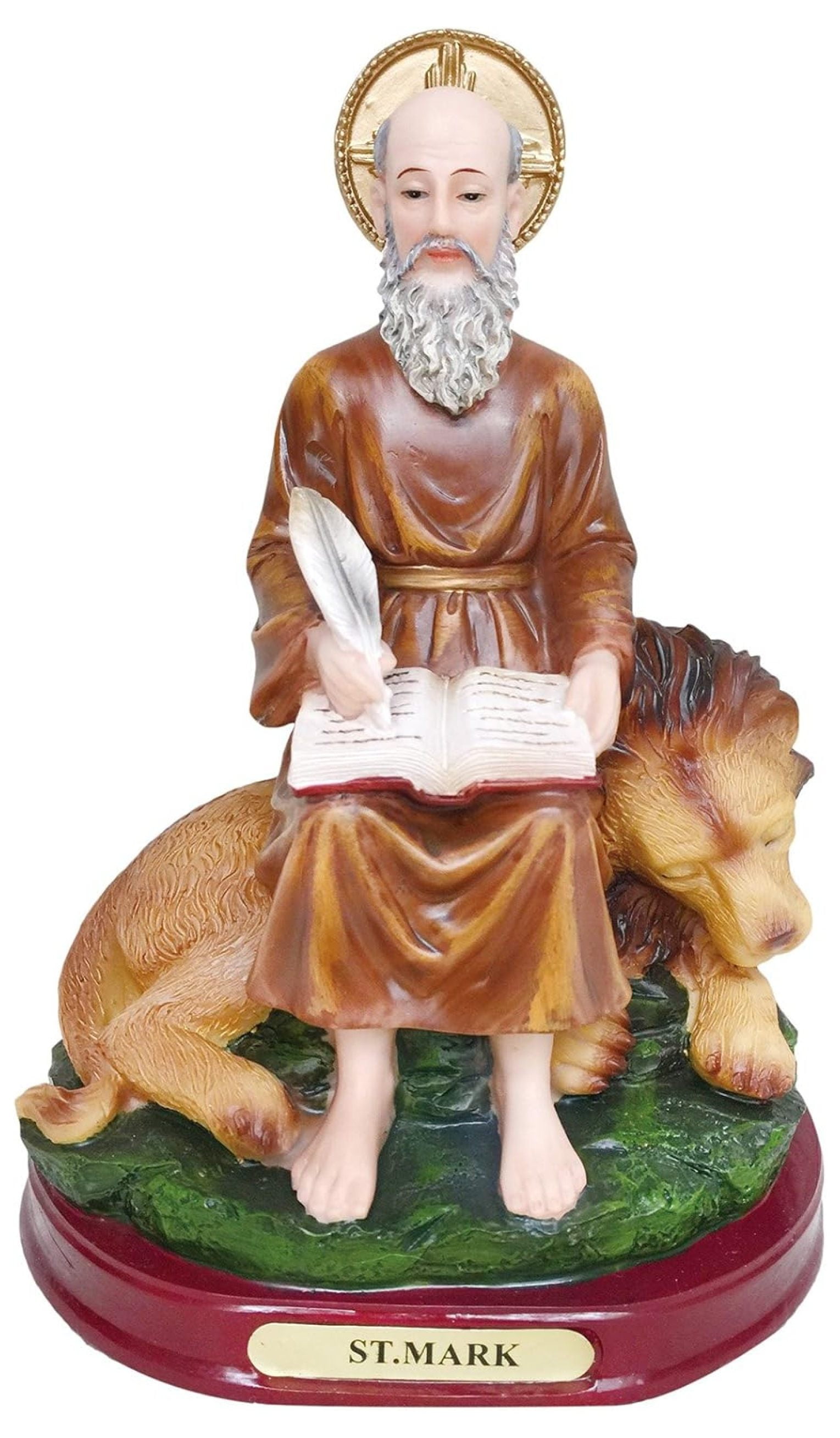 8.5 Inch Saint Mark Statue St. Mark Statue San Marcos De Leon Statue ...