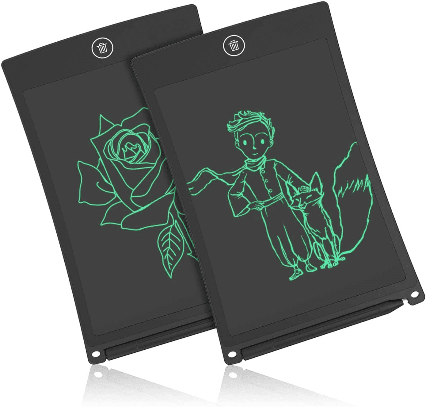8.5 Inches LCD Writing Tablet Set of Two with Lock Function Office ...