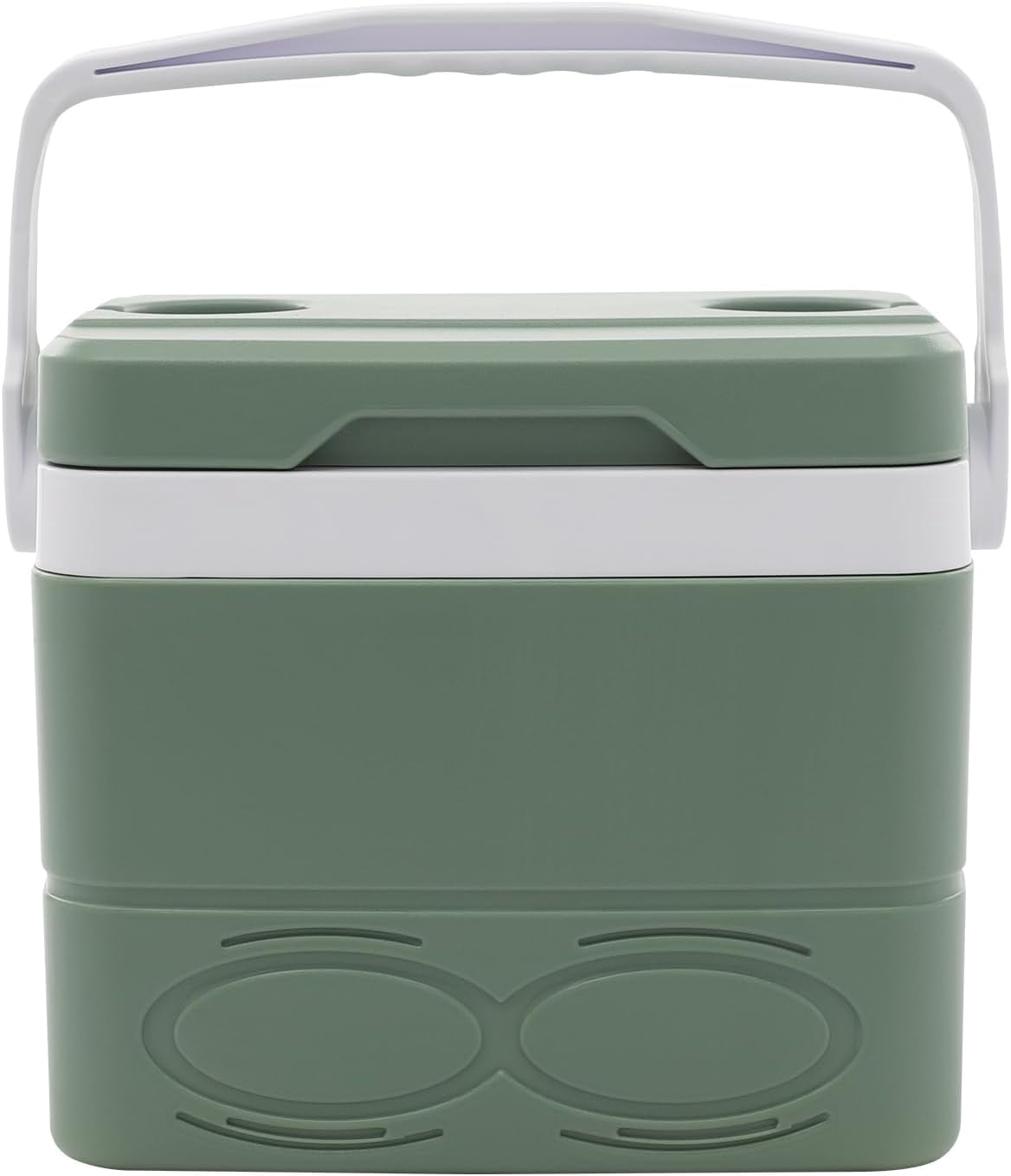 8.5 Liter Small Camping Cooler, Portable Insulated Cooler with Handle ...