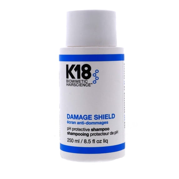 K18 Damage Shield pH Protective Shampoo, Color-Safe, Reduces Frizz, 8.5 ...