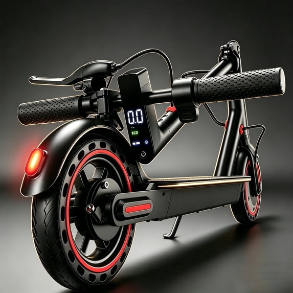 8.5" Solid Tire Adult Electric Scooter - 350W Motor, 15-20 Miles Range ...