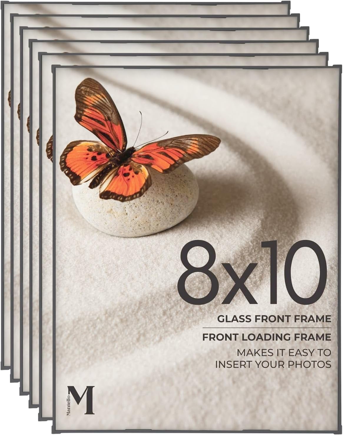 8.5 by 11 picture frame 6 PACK 8.5 x 11 frame Front Loading picture ...