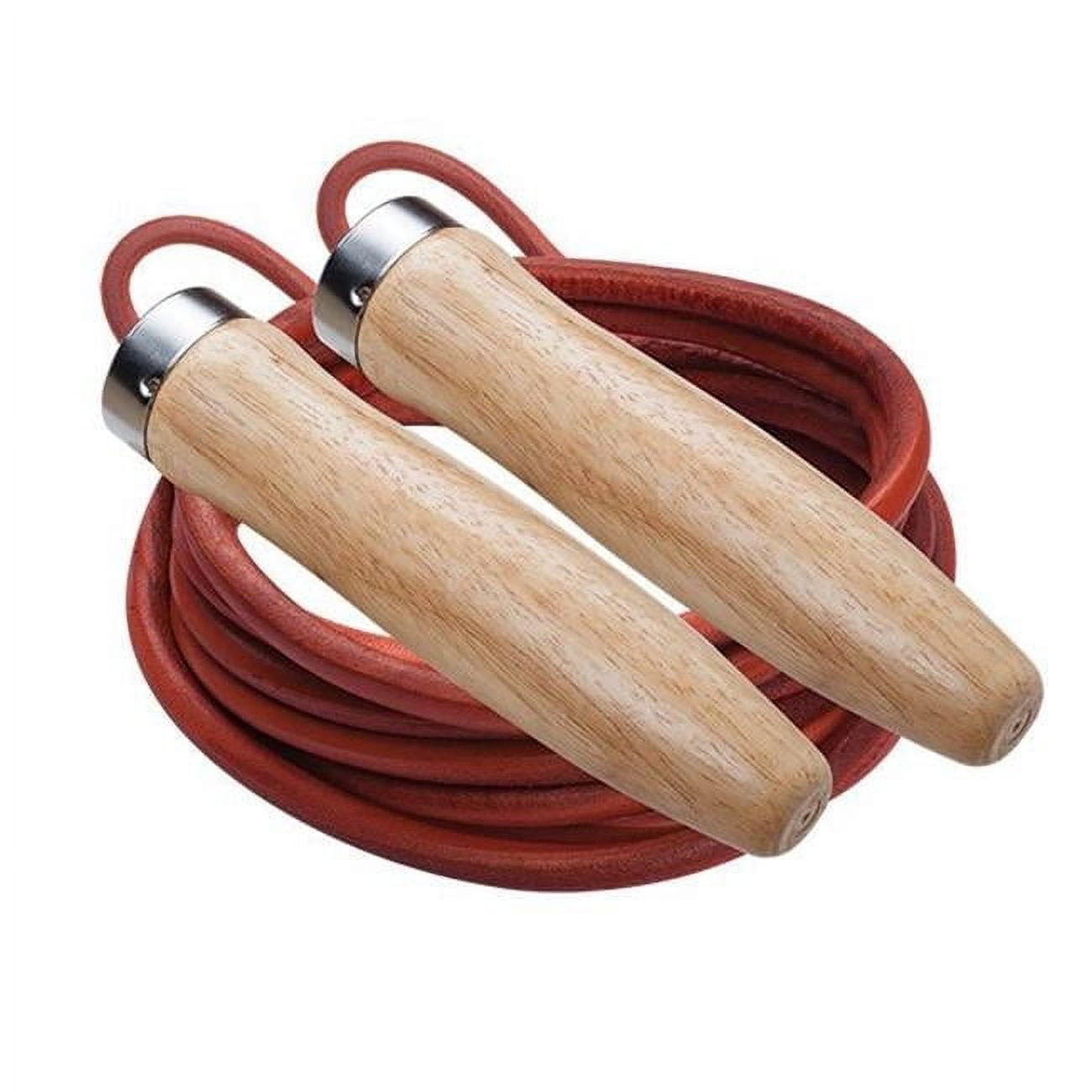 8.5 ft. Heavyweight Leather Ball Bearing Jump Rope - Walmart.com