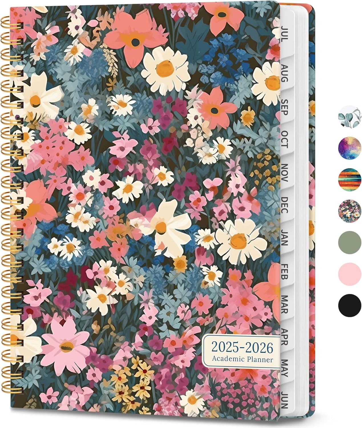 8.5" x 11" Academic Planner 2025-2026, Weekly & Monthly Calendar ...