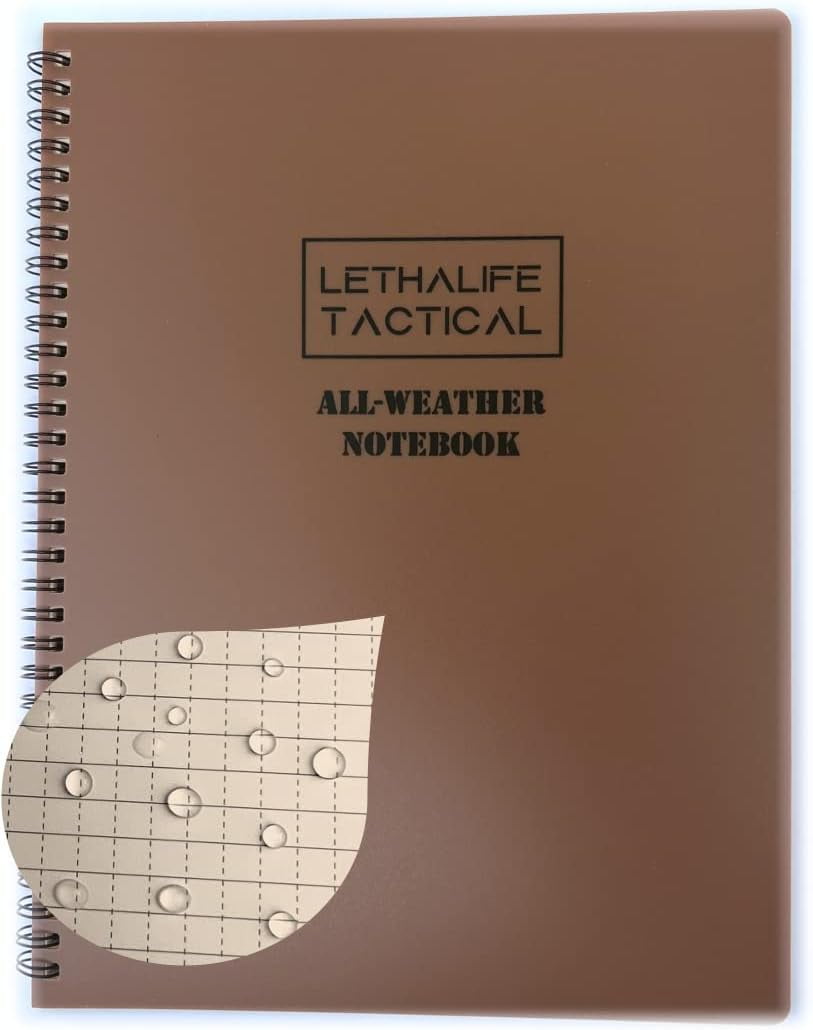 8.5 x 11 All Weather Notepad (Brown) - Walmart.com