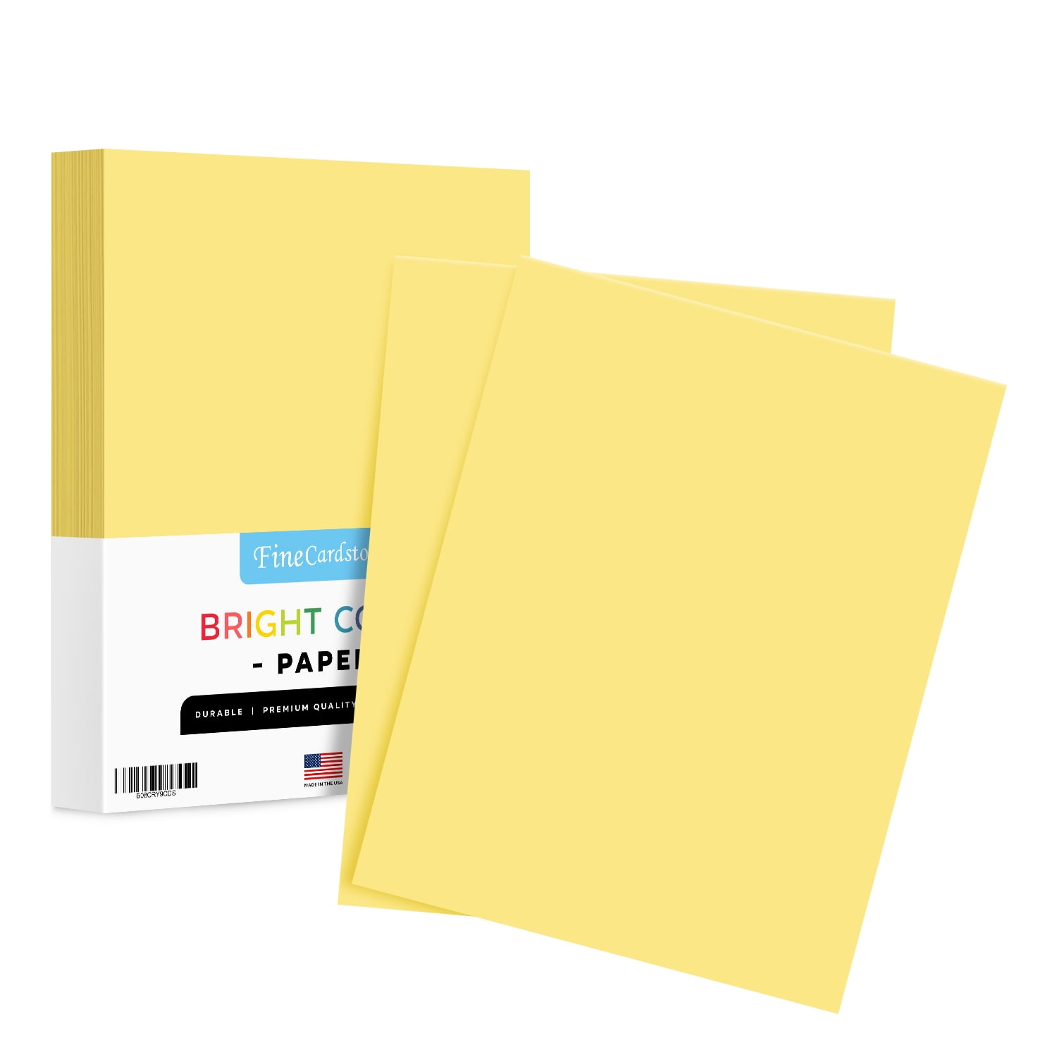 8.5 x 11" Buff Color Paper Smooth, for School, Office & Home Supplies ...
