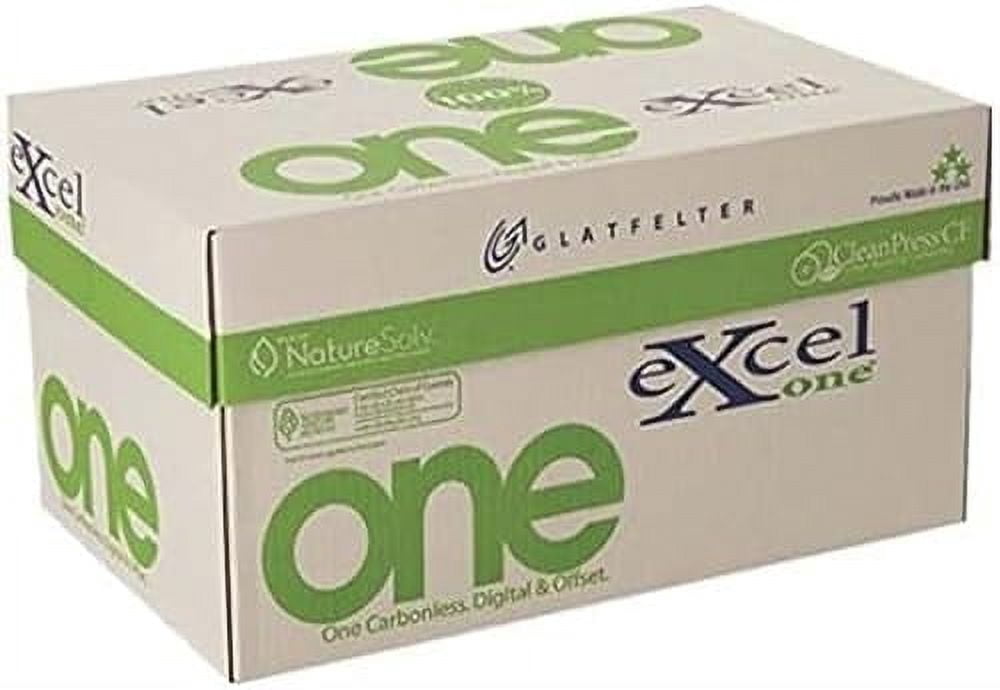 8.5 x 11 Excel One Carbonless Paper, 3 part STRAIGHT/FORWARD (Bright ...