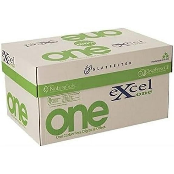 8.5 x 11 Excel One Carbonless Paper, 3 part STRAIGHT/FORWARD (Bright ...